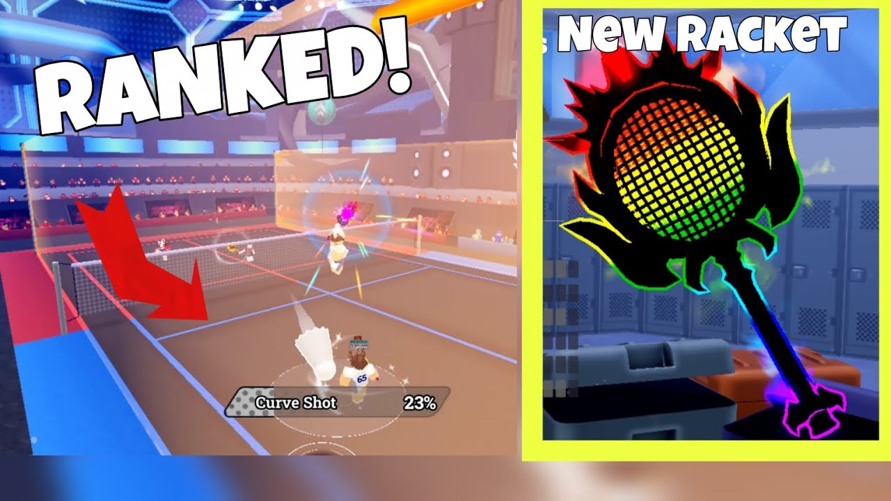 RACKET RIVALS NEW UPDATE IS FIRE! (RANKED) Roblox - YouTube