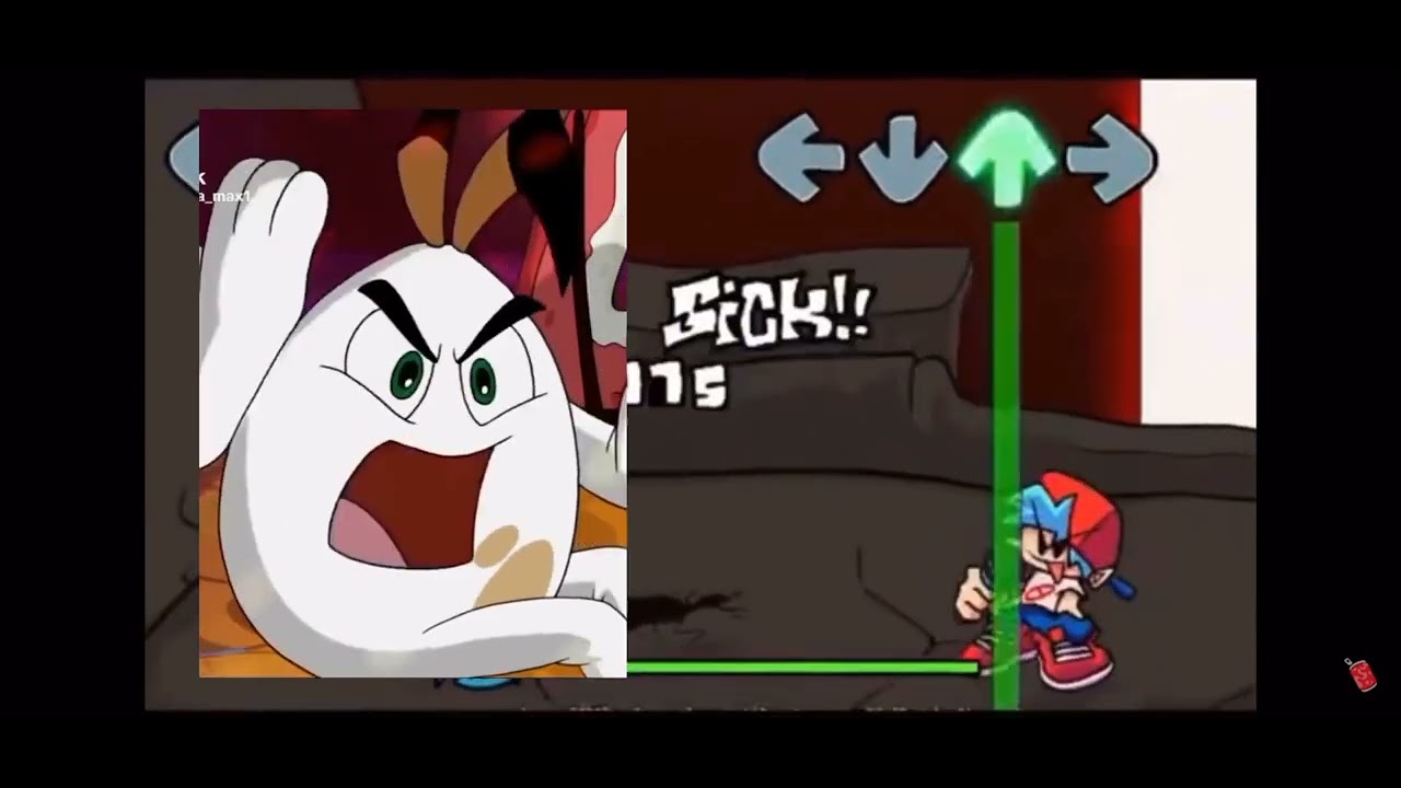 huevo cartoon toto fnf cap cup - YouTube