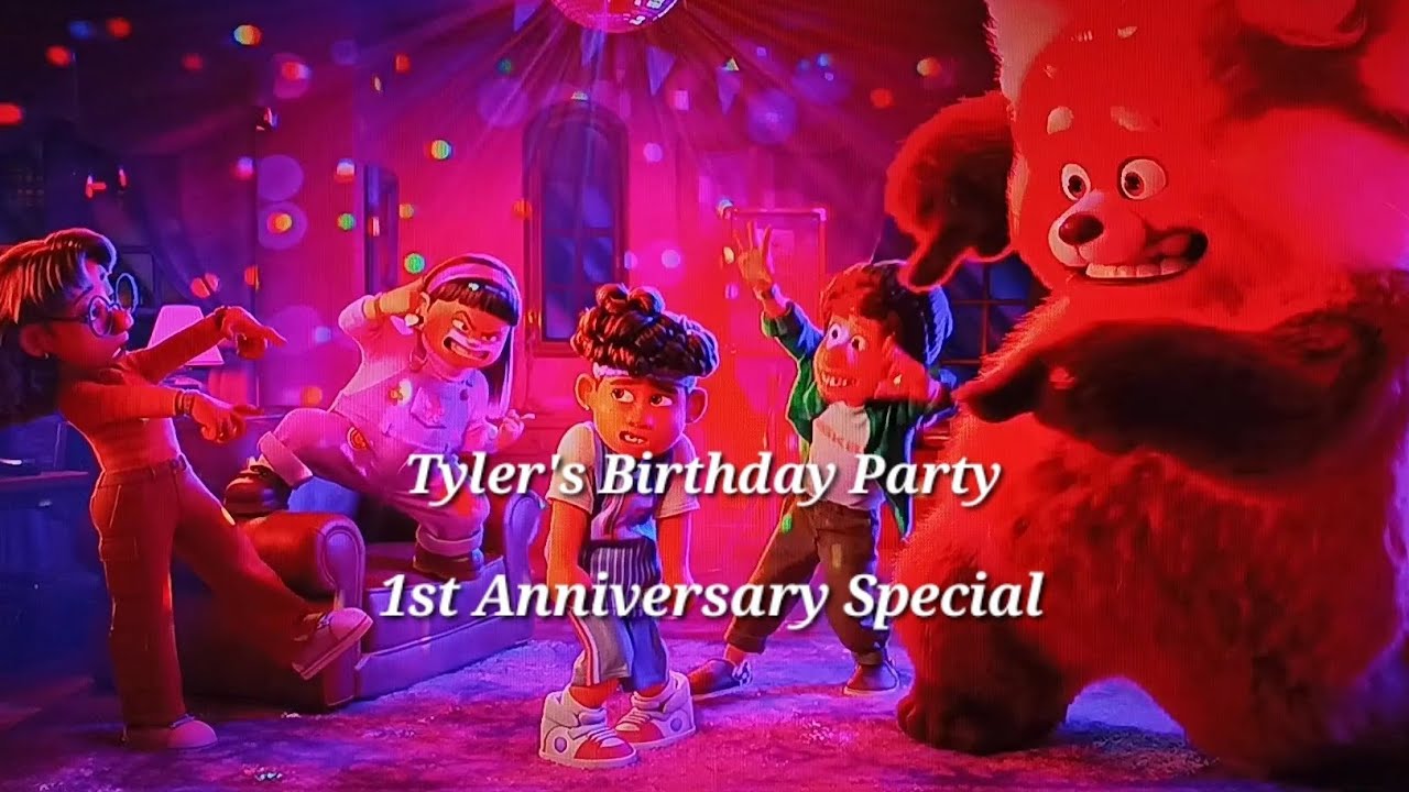Turning Red (2022) Tyler's Birthday Party (1st Anniversary Special ...
