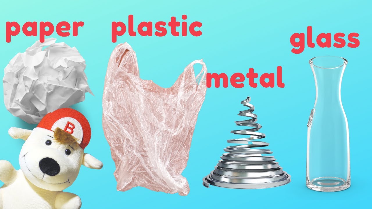 PAPER, PLASTIC, METAL and GLASS_śpiewamy i czytamy globalnie - YouTube