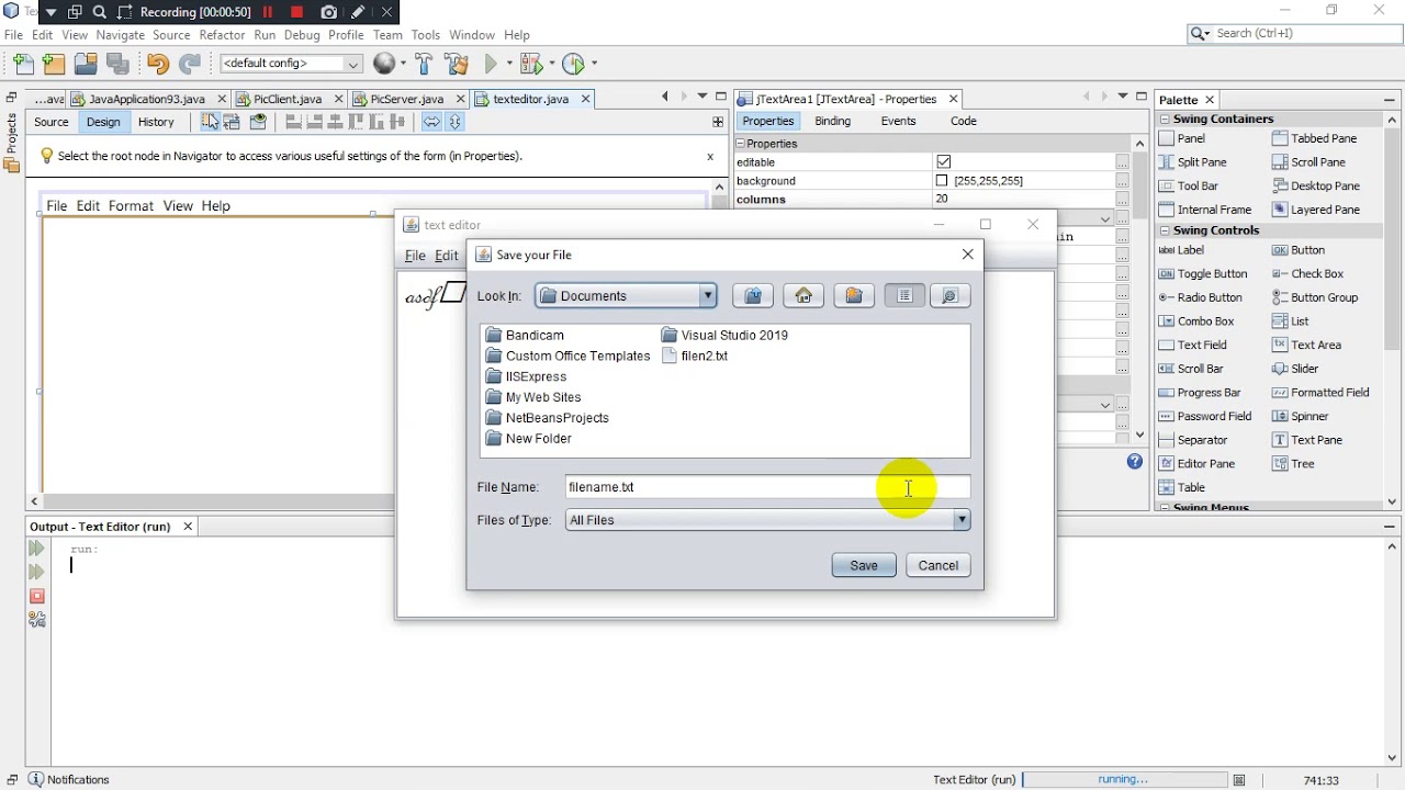 Java Notepad + Source Code - Youtube
