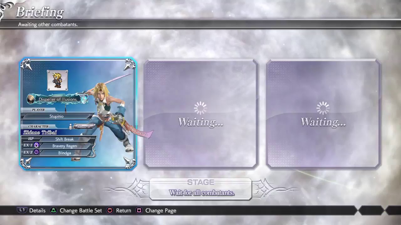 Dissidia Final Fantasy NT Ranked - YouTube