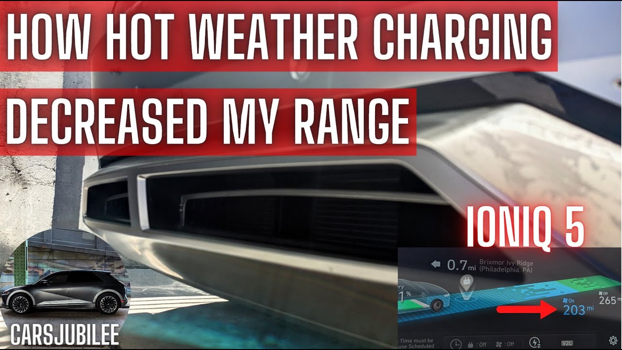 How I Experienced Hot Weather Range Loss After Charging in Hyundai ...
