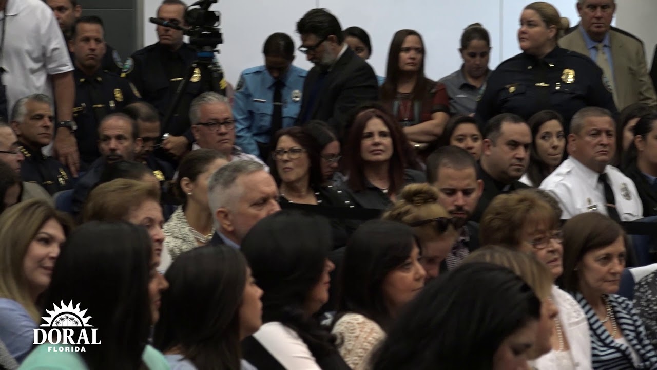 Inside Doral: Doral Chief of Police Swearing-In - YouTube