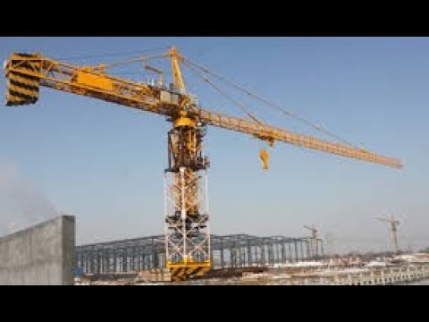 Tower Crane Instalation - YouTube