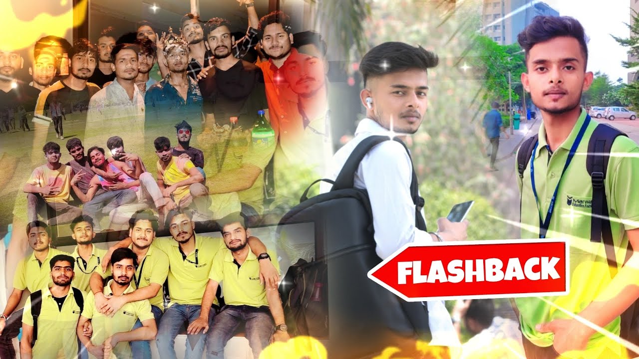 My 2021/ 2022 Year Flashback🫠In MARWADI UNIVERSITY || 1 YEAR FLASHBACK ...