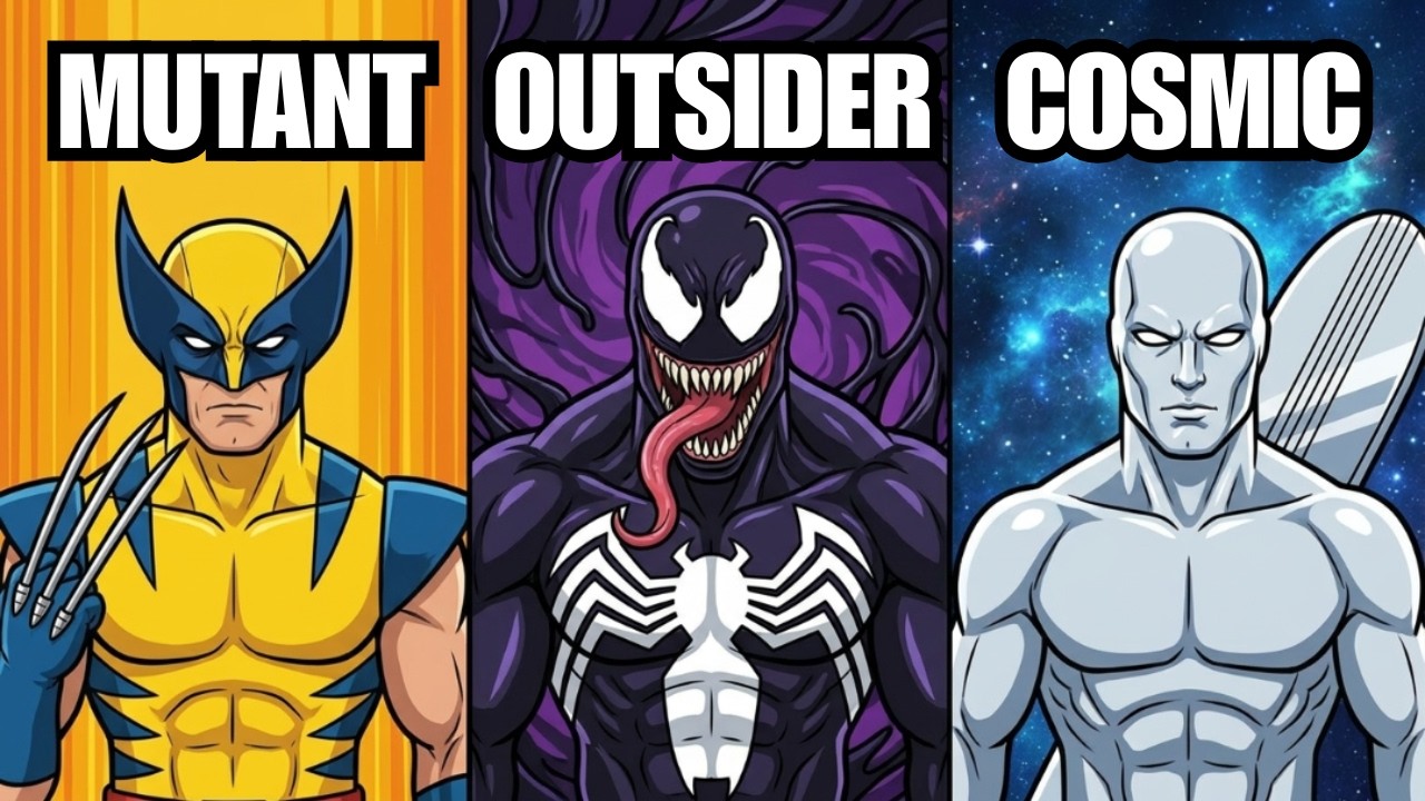 The 7 Levels Of Marvel Power Classes - YouTube