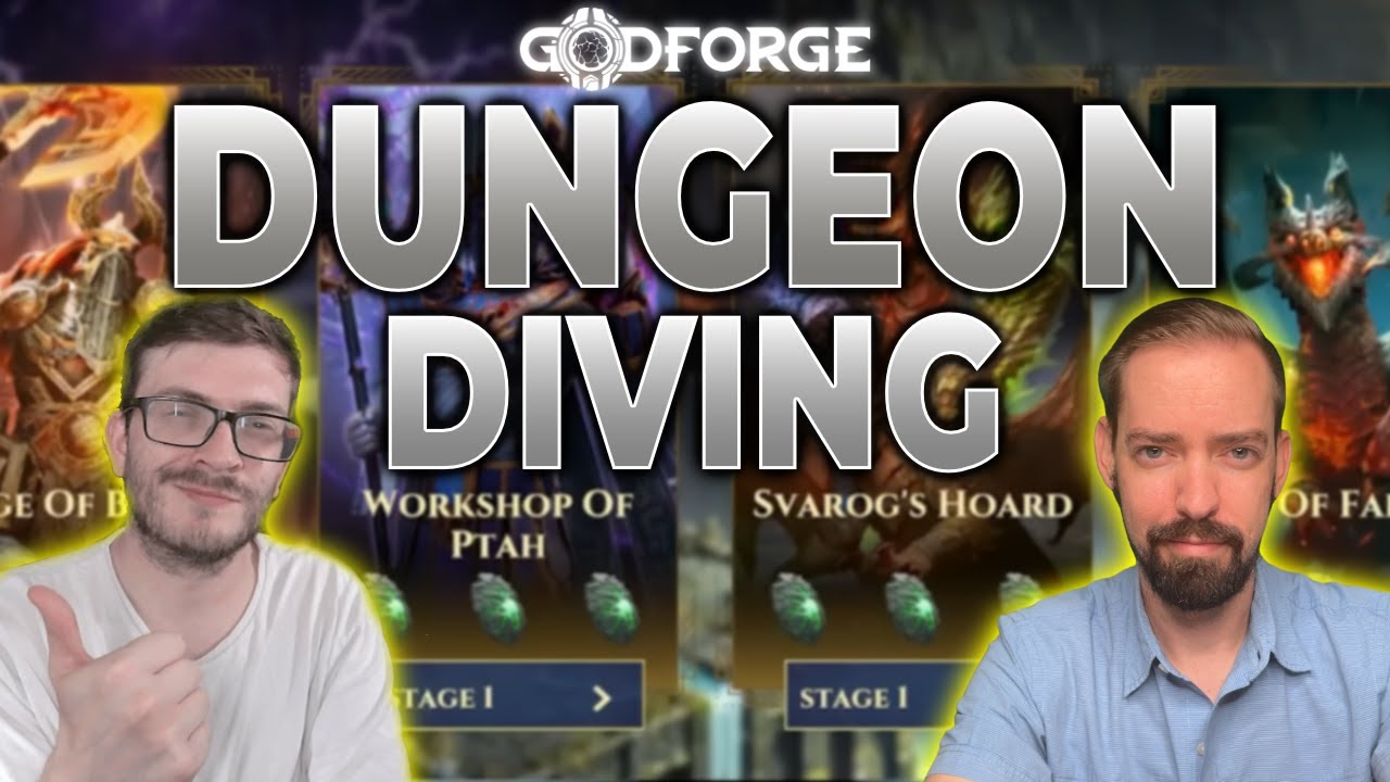 Delve DEEP Into Godforge Dungeons ft. @MrSneakyy_Godforge - YouTube
