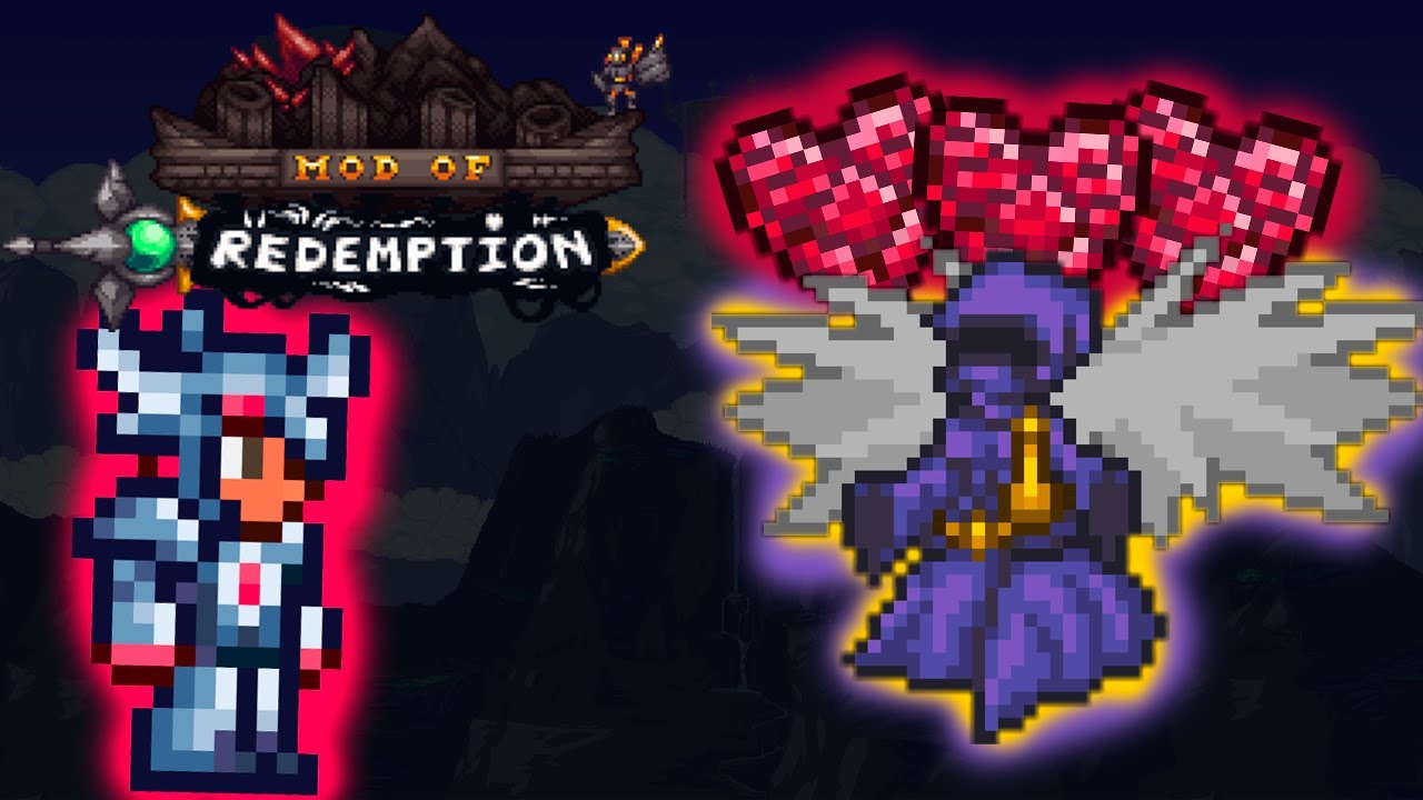 Terraria Mod of Redemption: Uma Nova Aventura Começa! - YouTube