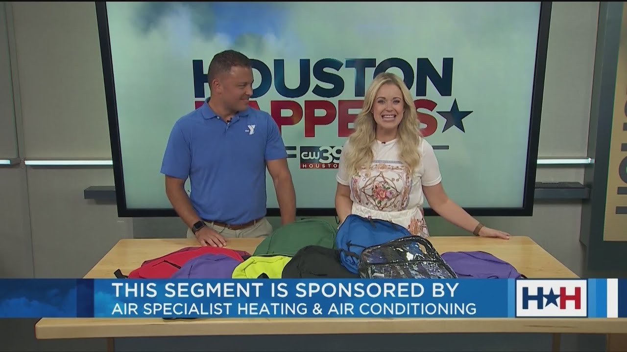 YMCA Operation Backpack | Houston Happens - YouTube