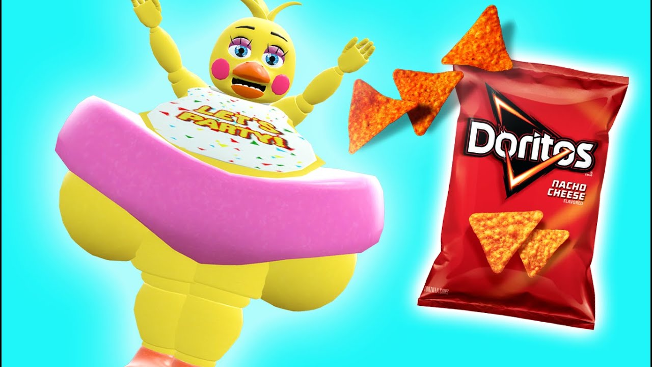 CHICA EATS TOO MANY DORITOS! (Gmod FNAF Sandbox Funny Moments) Garry's ...