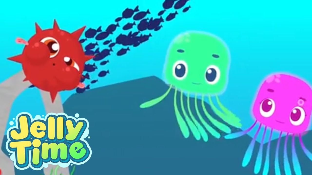 Exploring with Under the Sea | Jelly Time! | Jellyfish Animated Show ...