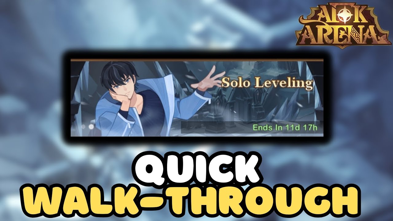 AFK ARENA - SOLO LEVELING - YouTube