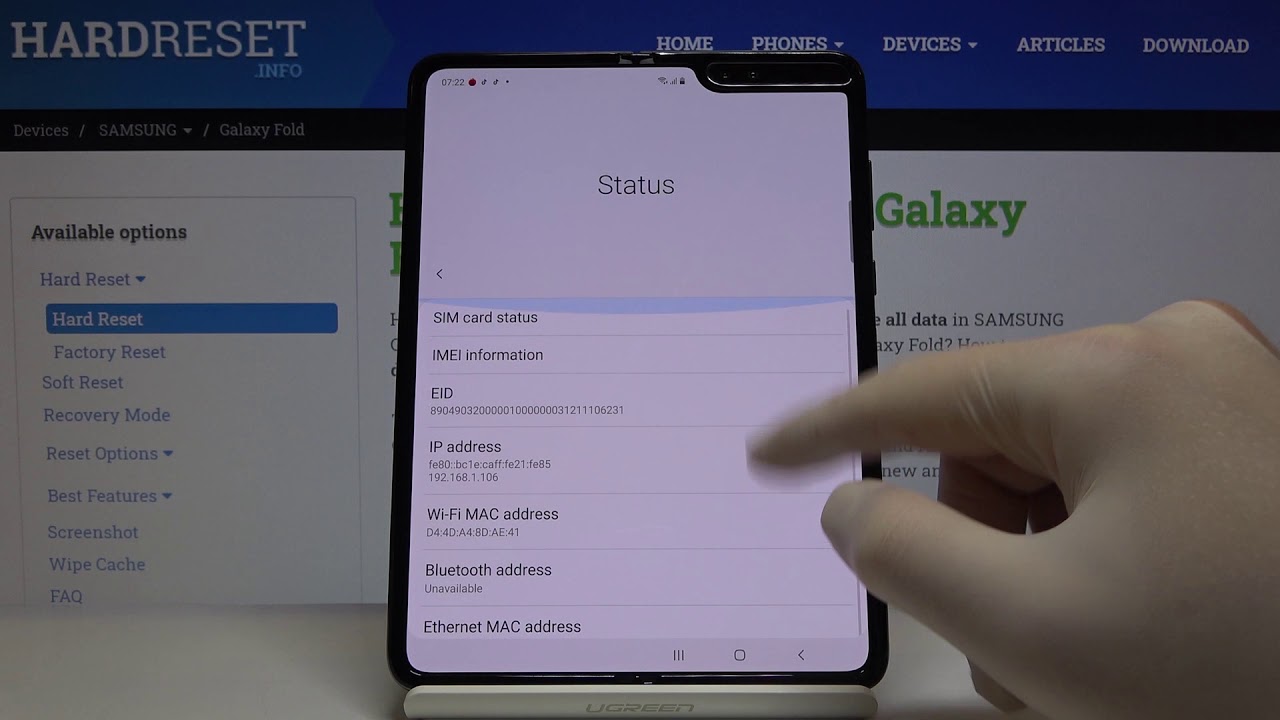 How To Check Phone Specification In SAMSUNG Galaxy Fold Find Phone how-to-check-phone-specification-in-samsung-galaxy-fold-find-phone