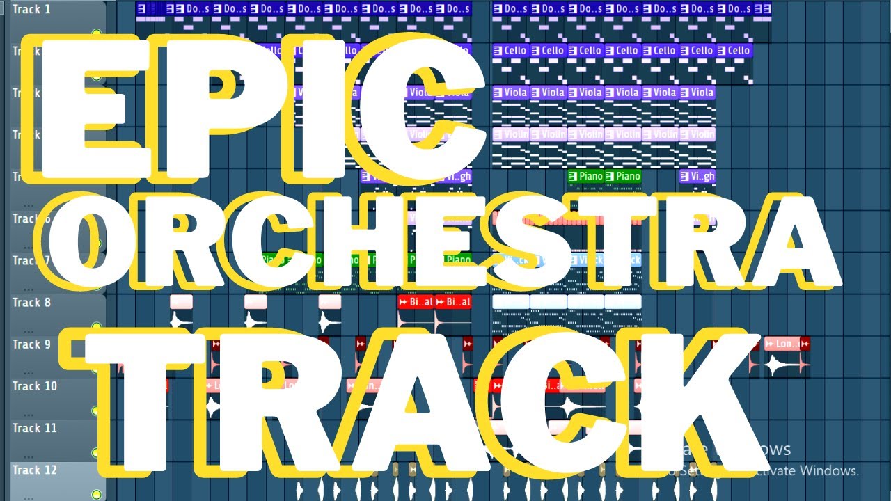 Epic Orchestra SCORE in FL Studio | EMMITT - Event Horizon - YouTube