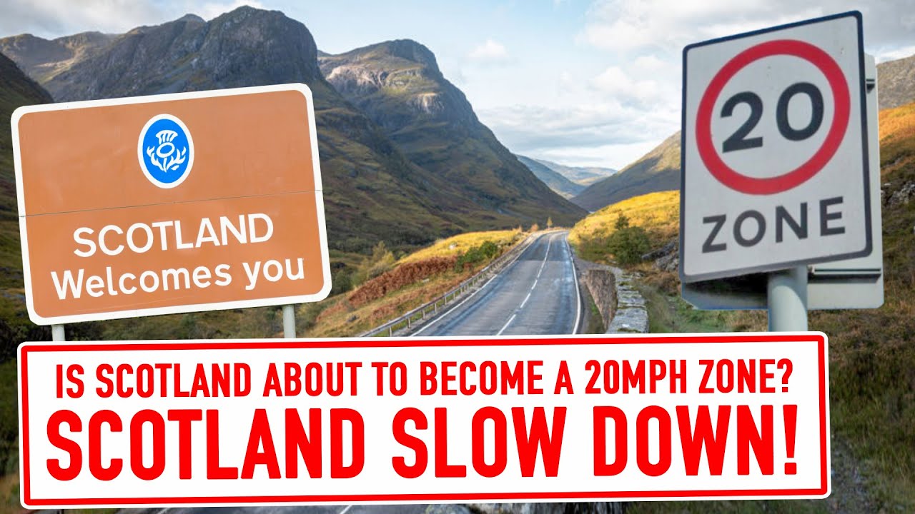 Is SCOTLAND about to ‘DO A WALES'? 20mph Speed Limit incoming - YouTube