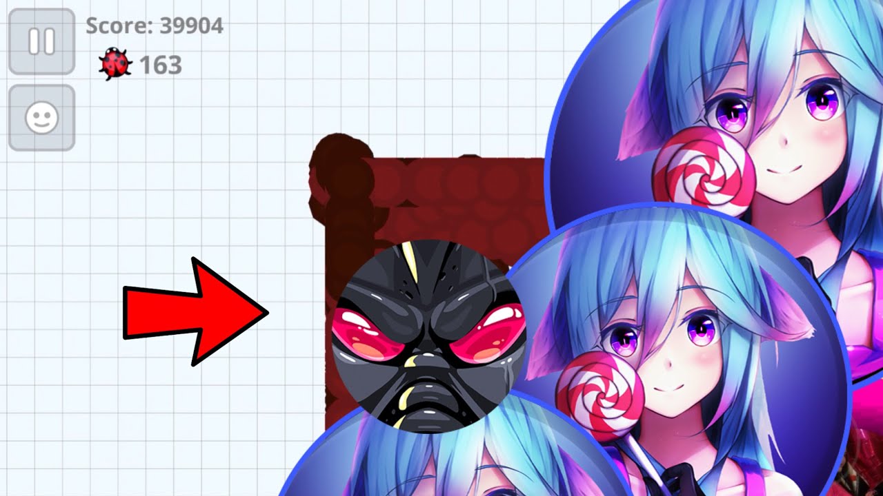 DESTROYING CLAN WITH FANS (AGARIO MOBILE) - YouTube