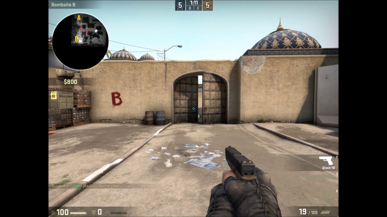 CS GO Making steps extremely loud - YouTube