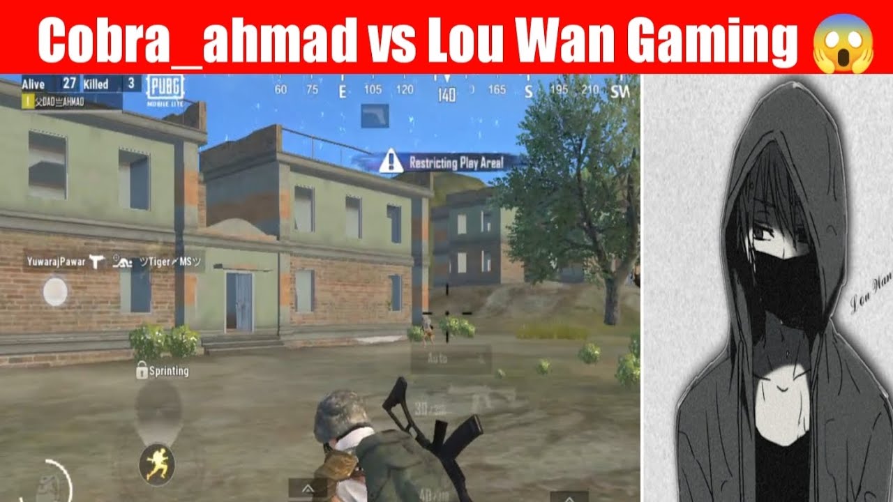 COBRA_AHMAD vs LOU WAN GAMING 😱 | FULL RUSH GAMEPLAY | Interesting ...