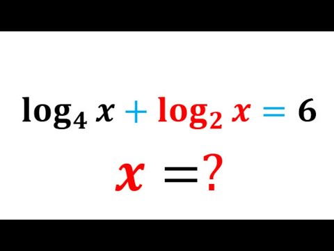A Nice Logarithm Problem - YouTube