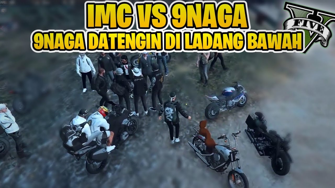 IMC VS 9NAGA - 9NAGA DATENGIN DI LADANG BAWAH - YouTube