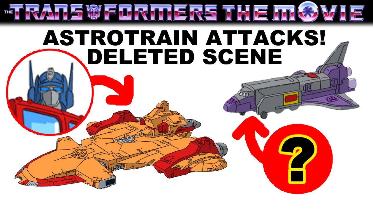 Astrotrain Attacks Optimus Prime's Shuttle Deleted Scene - YouTube