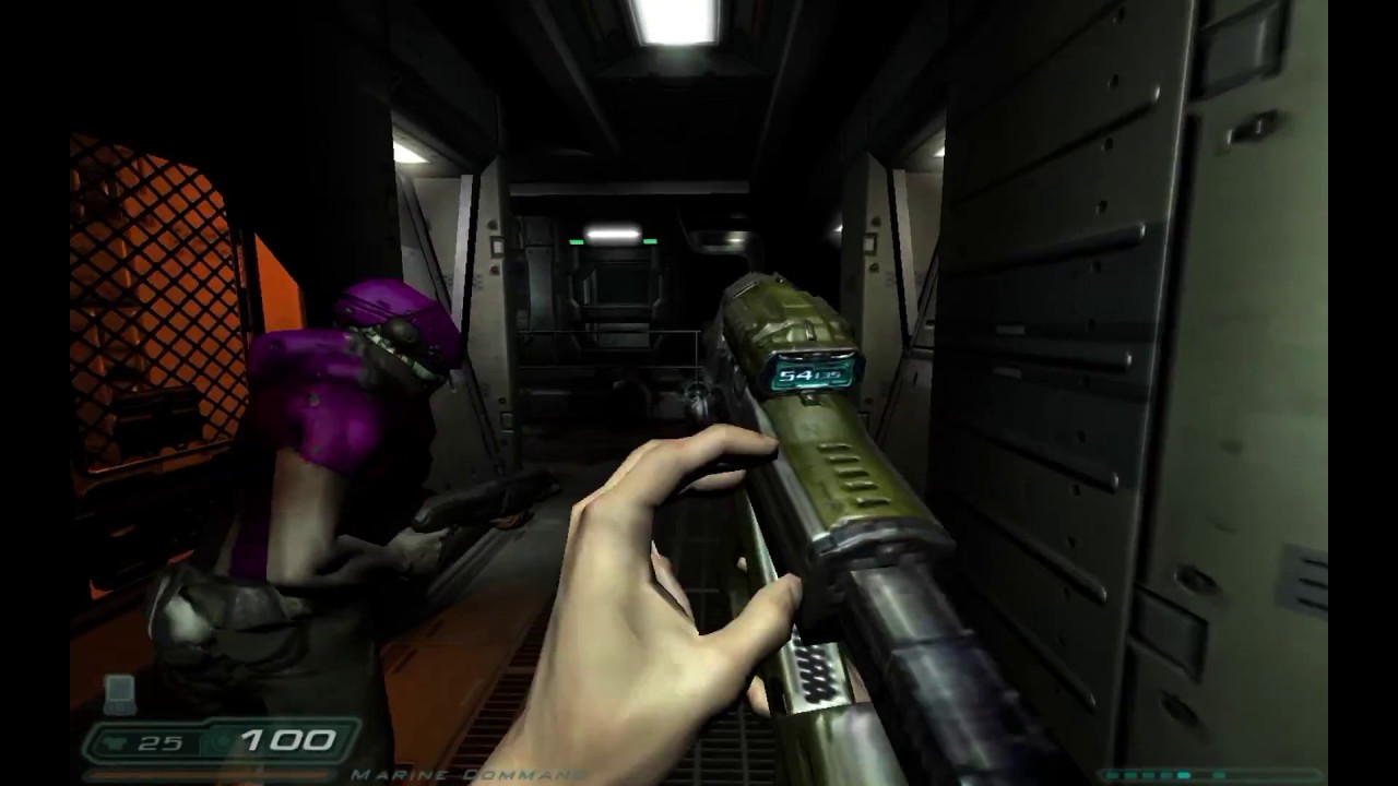 Doom 3 Open Co op #1 - YouTube