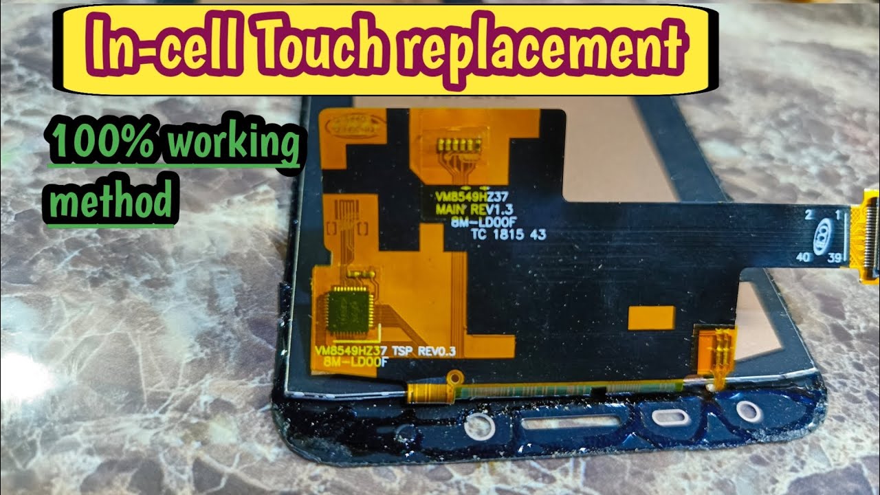 How to change samsung Mobile touch // samsung touch replacement ...