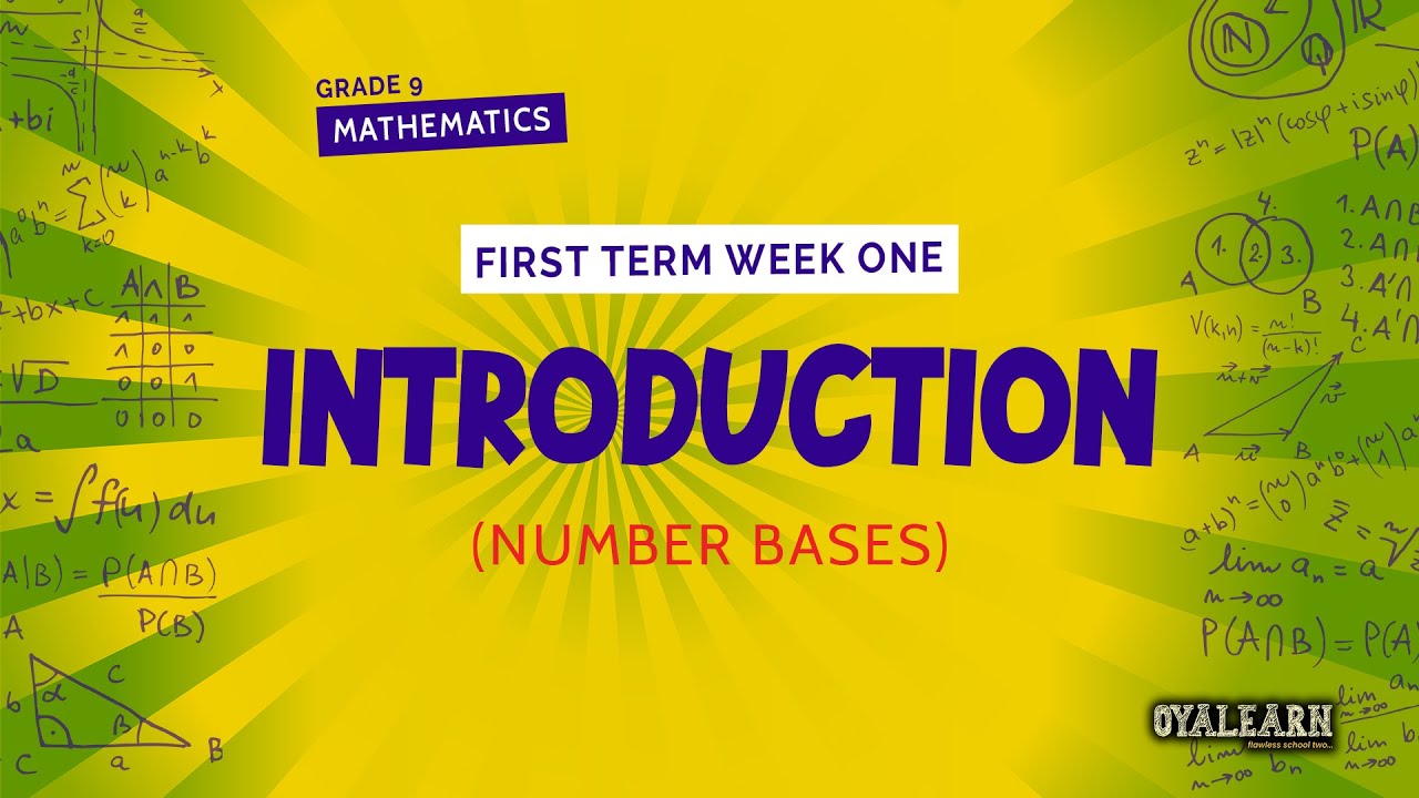JSS3 | Mathematics | Number Bases | Introduction - YouTube