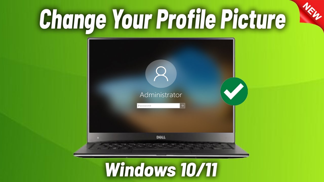 How To Change Your Profile Picture in Windows 10 | Laptop Me Apna Photo ...
