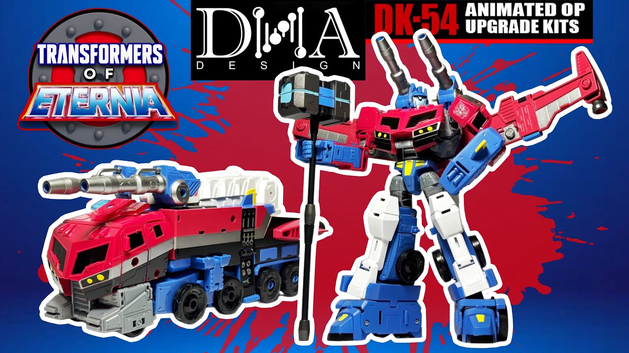 Transformers united Animated Optimus Prime Powermaster upgrade - YouTube