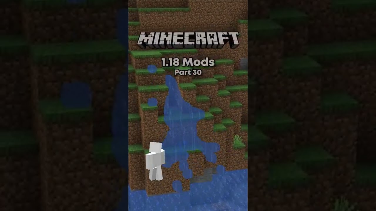 Minecraft Simulated Water Physics!🌊 (1.18 Mods Pt. 30) - YouTube