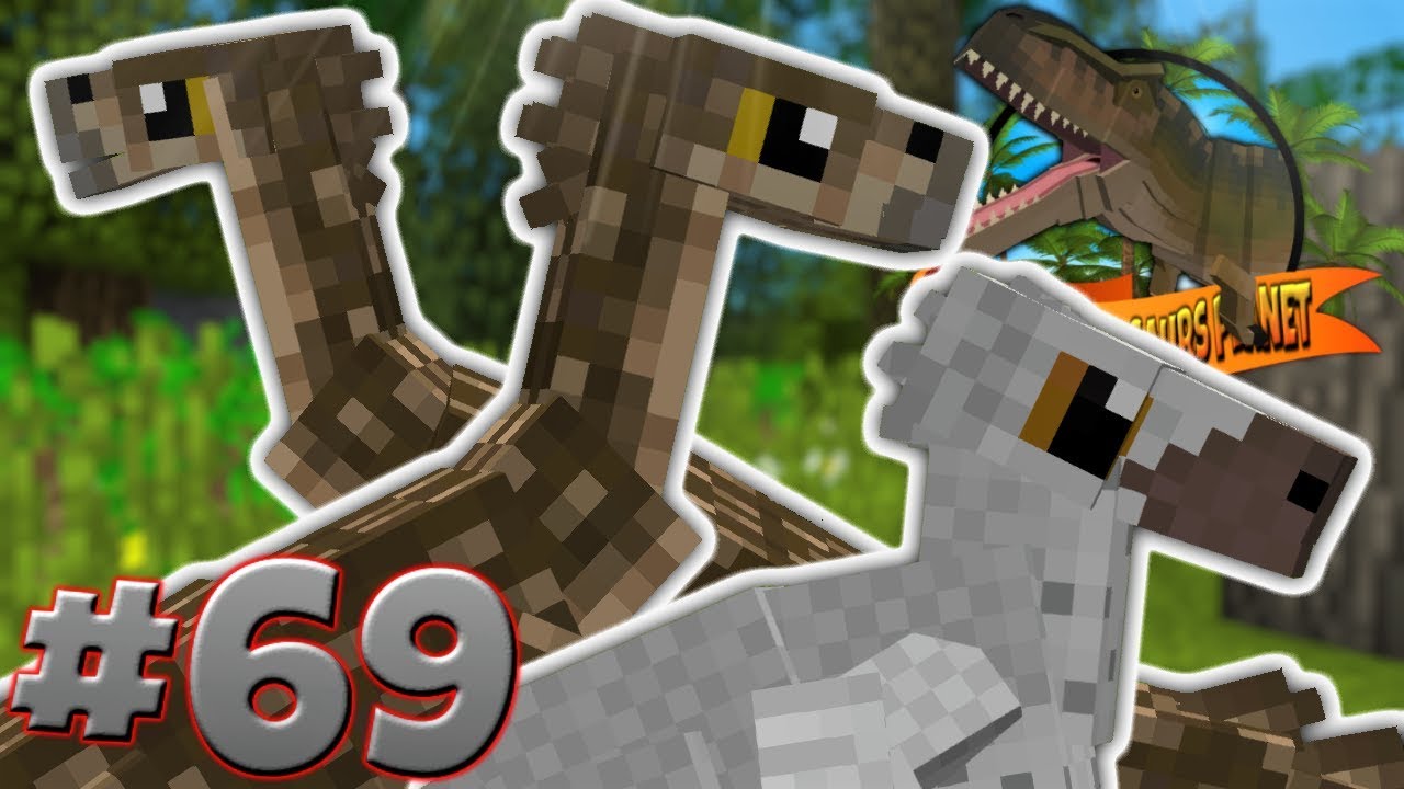 BABY DEINONYCHUS ESCAPE!!!-Minecraft Dinosaurs Planet Ep. #69 - YouTube
