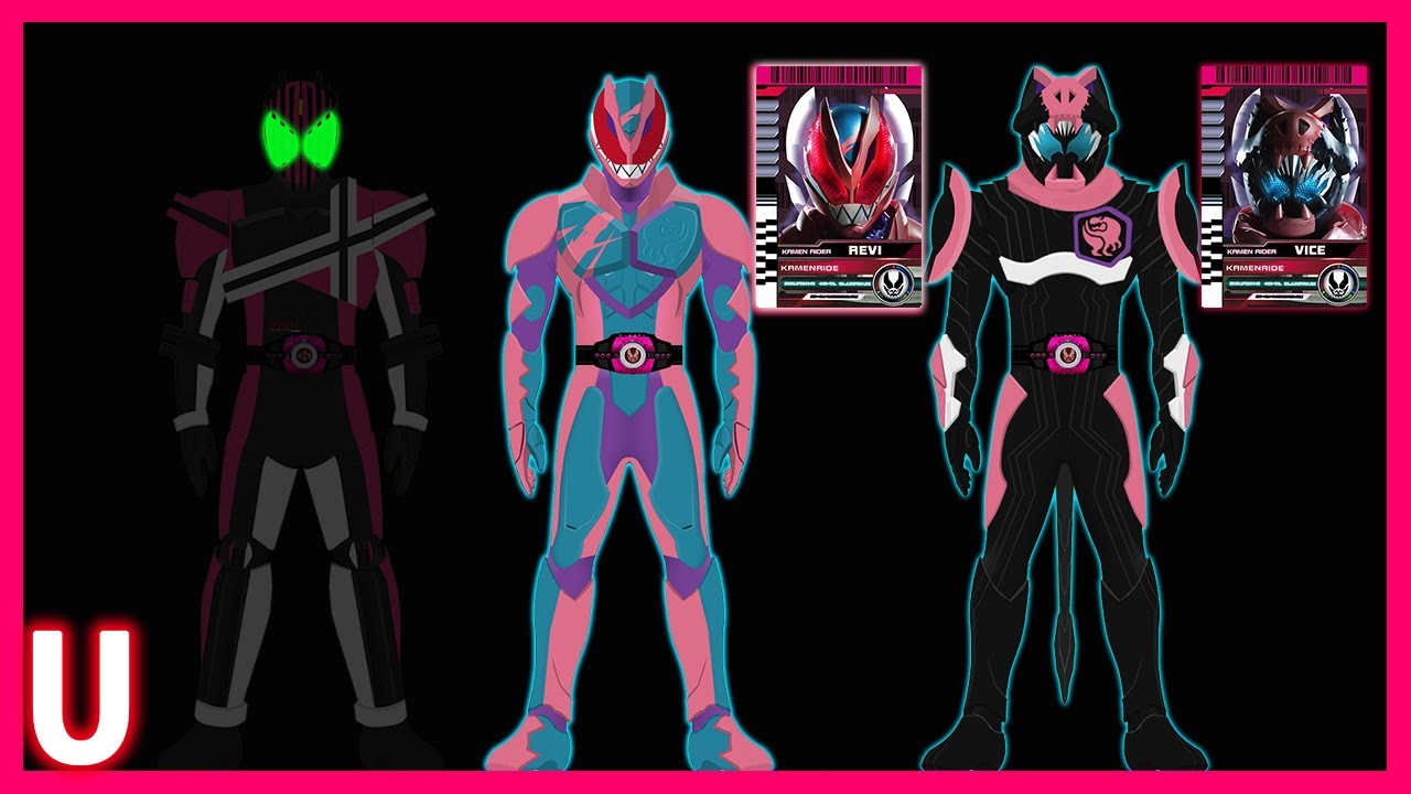 Kamen Rider Decade Revice Form | Kamen Rider Revice Card | 仮面ライダーリバイス ...