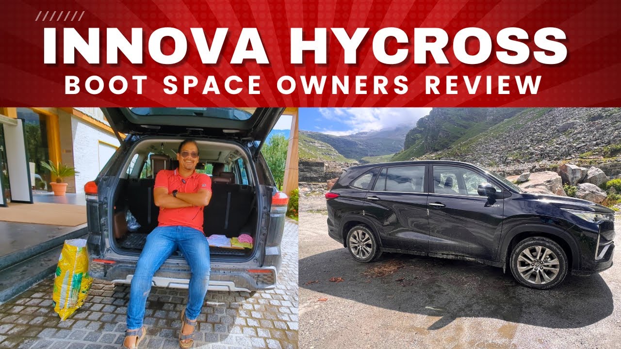 Toyota Innova Hycross 2024 Boot Space | Owners Review - YouTube