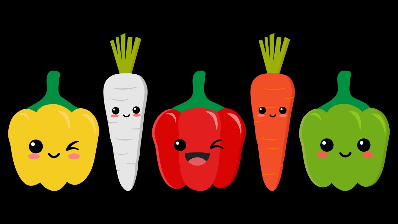 Funky Fruits Dance Party Baby Sensory | Funny High Contrast Summer ...