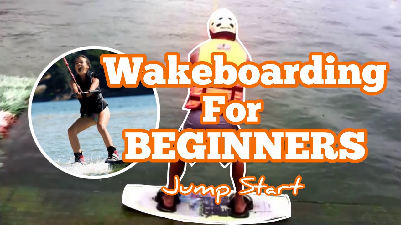 Wakeboarding for beginners jump start and turn - YouTube