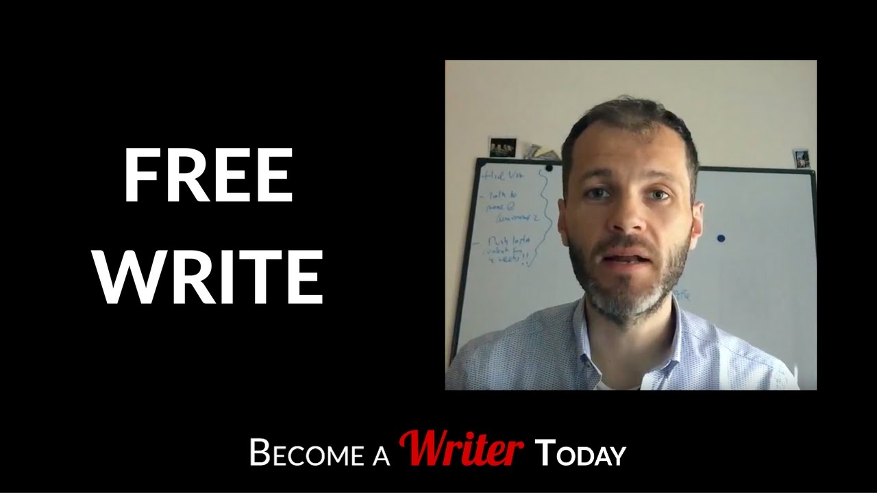 Writing tip #2: How to Free Write - YouTube