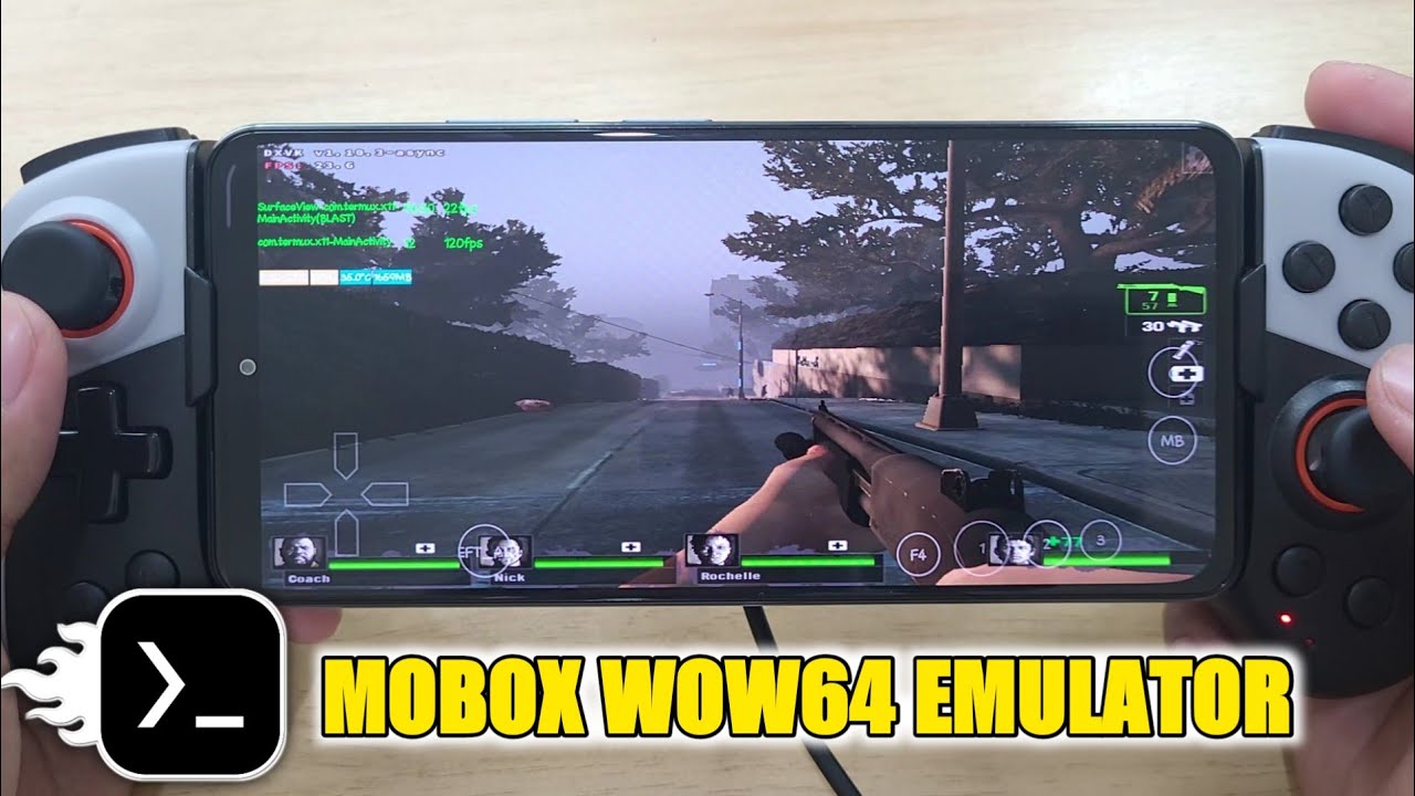 Left 4 Dead 2 Android Gameplay MOBOX WOW64 Emulator - YouTube