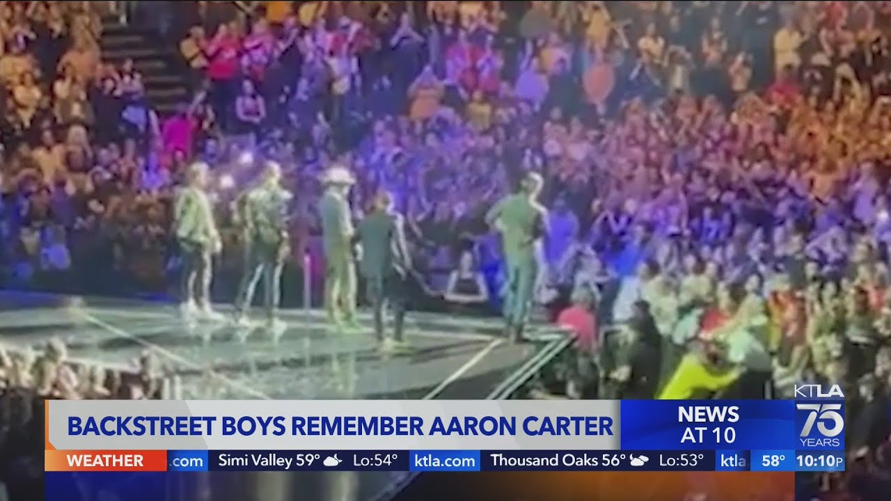 Backstreet Boys remember Aaron Carter - YouTube