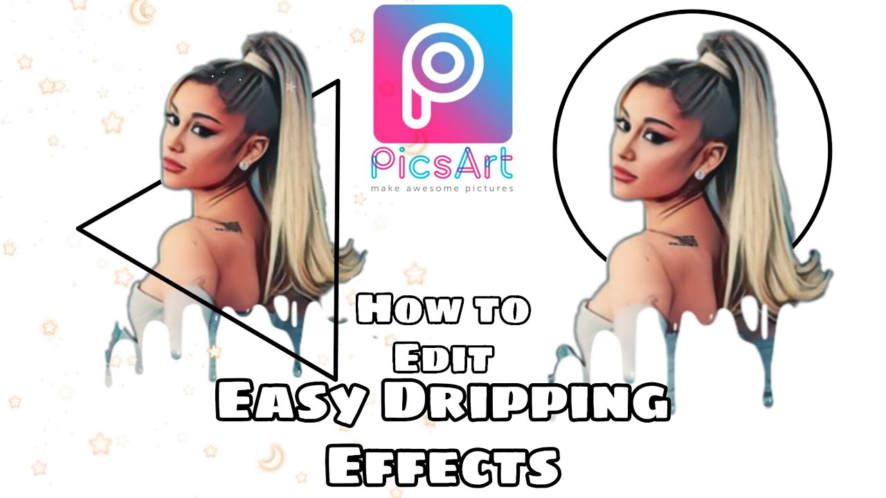 #Picsart #Drippingeffect Easy Dripping Effects|| Dripping Effects ...