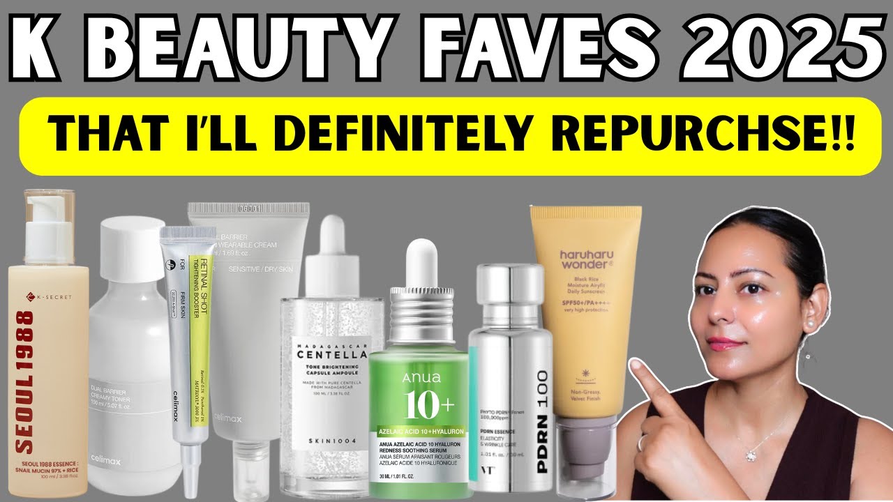 Korean skincare I will Definitely repurchase 2025 | KBeauty Haul | # ...