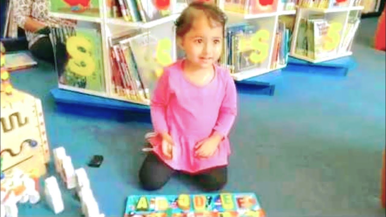 ABC CHALLENGE IN THE LIBRARY | PRESCHOOL | KINDERGARTEN | KIDS ...