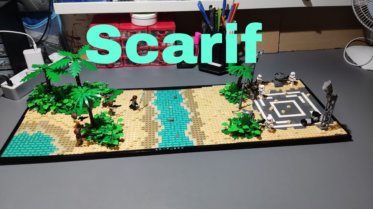 LEGO Star Wars: Scarif | LEGO Moc - YouTube