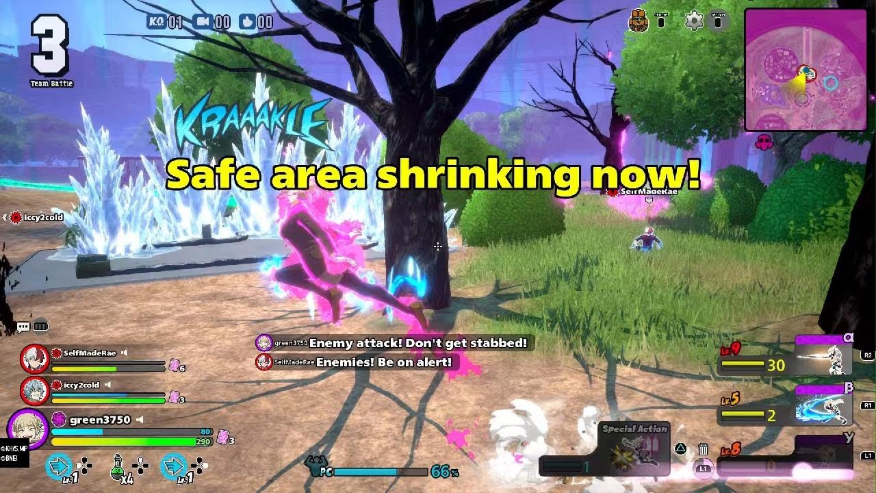 MY HERO ULTRA RUMBLE_himiko toga transform into Deku with level 9 quirk ...