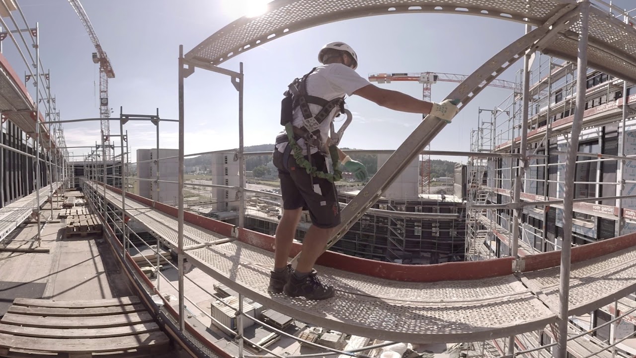 Échafaudeur CFC - 360°-Vidéo - YouTube