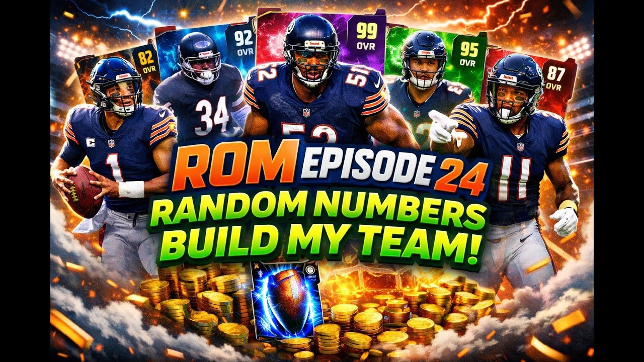 ROM Epiosde 24 Random Numbers build my mut team - YouTube