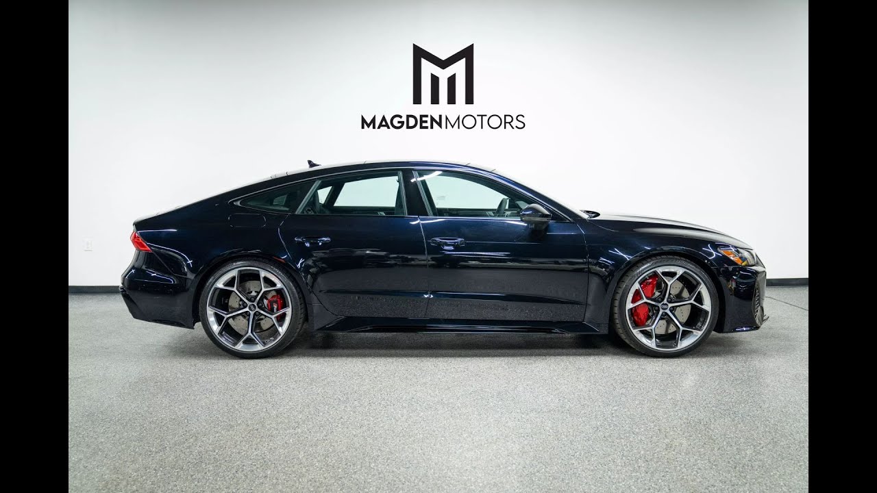 2025 Sebring Black Audi RS 7 for Sale - YouTube