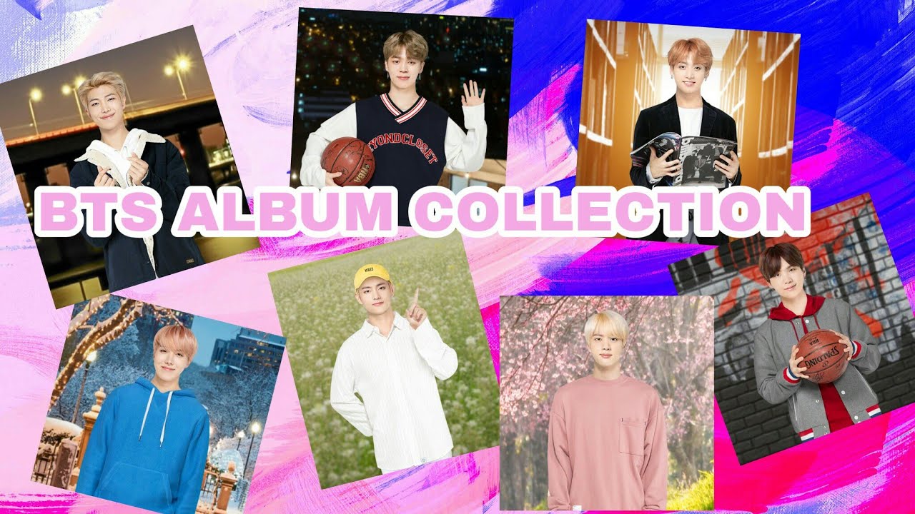 My BTS album collection - YouTube