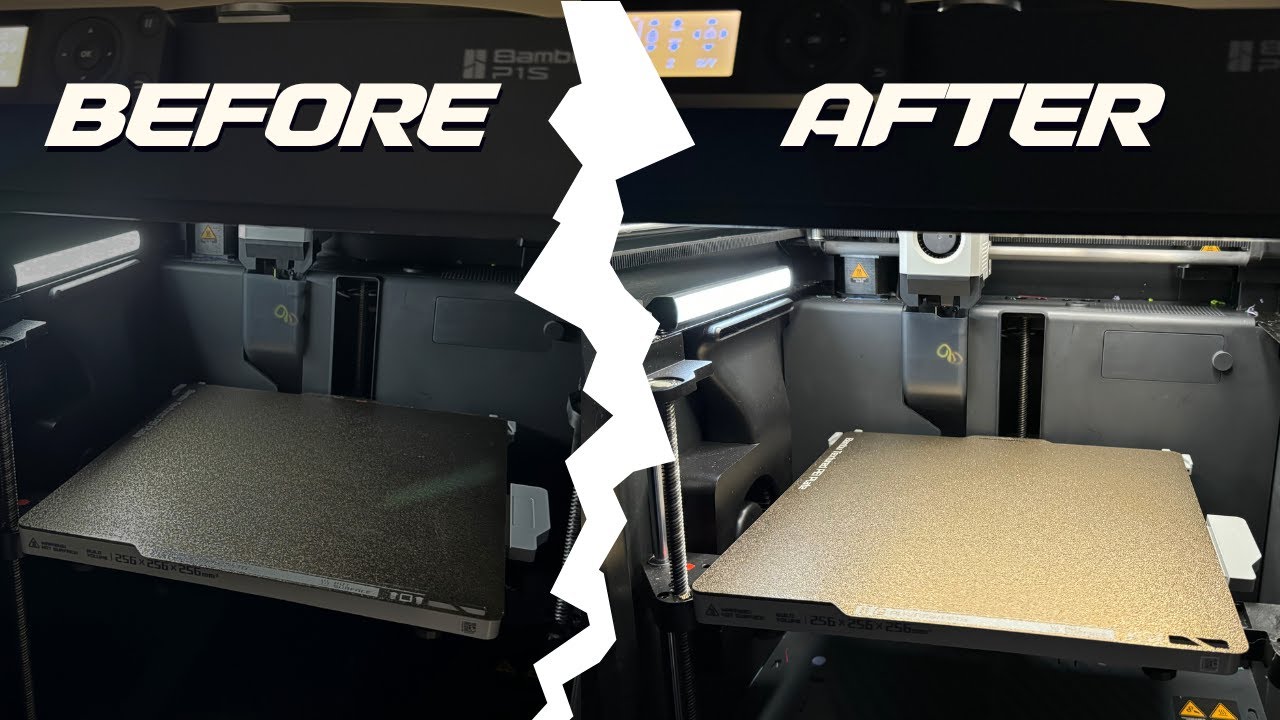 Bambu Lab P1S Light Upgrade - EASY AND CHEAP! - YouTube